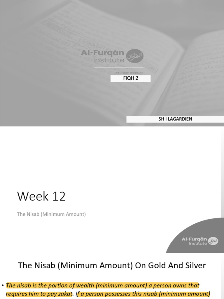 fiqh 2-wk12 | PDF