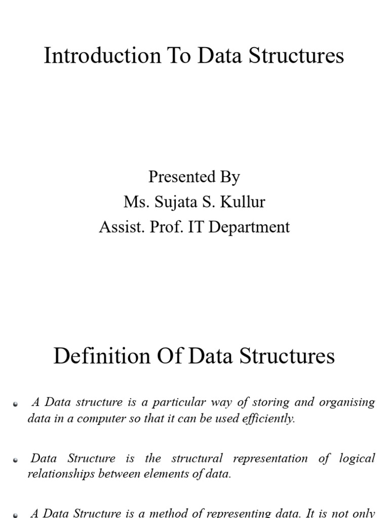 Chap1 Data Structures and Their Operations | PDF | Queue (Abstract Data ...