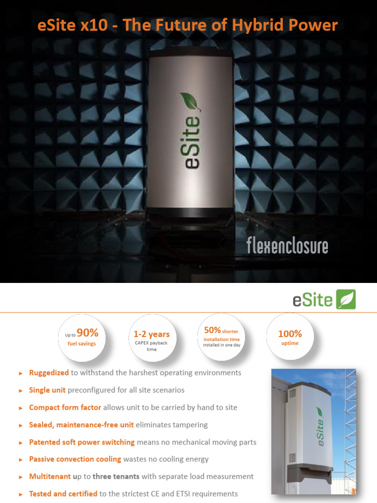 eSite x10 Tài liệu kỹ thuật nguồn lai ghép | PDF