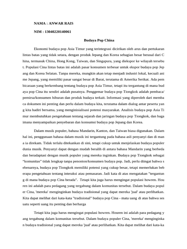 Resume 2 Etno Asteng | PDF