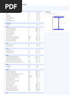 HEB 400 Beam Properties and Dimensions | PDF | Applied And ...