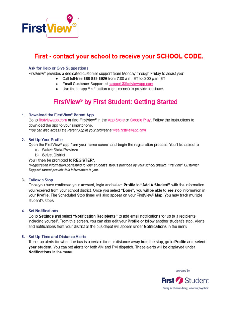 First View App 071921 | PDF