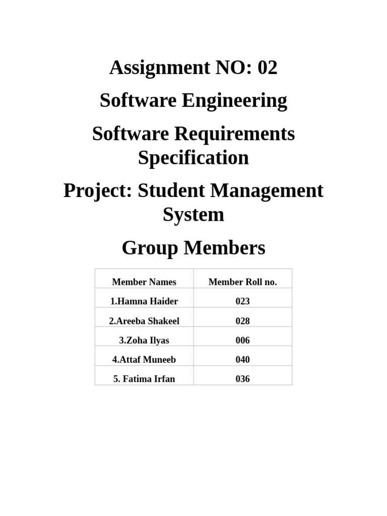 SRS Document | PDF | Databases | Login