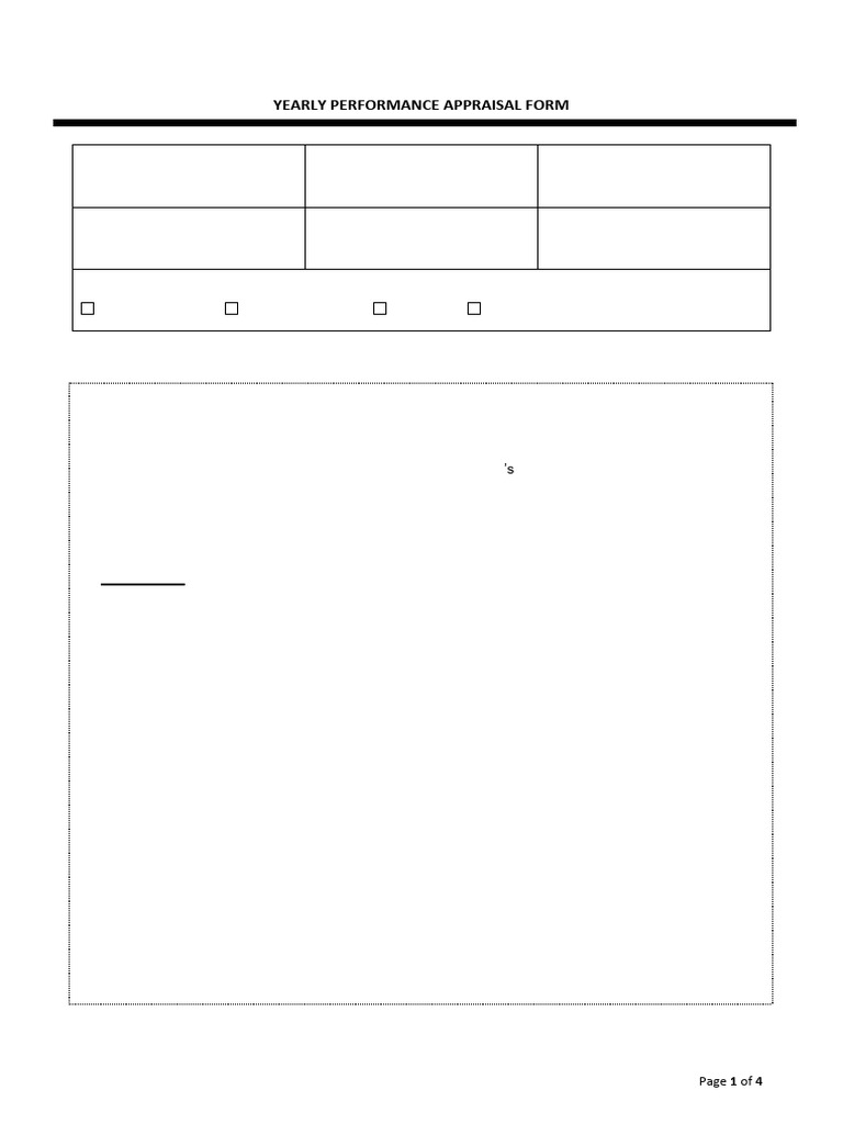 GALSTAR ENGINEERING PRIVATE LIMITED-Appraisal Form | PDF | Performance ...