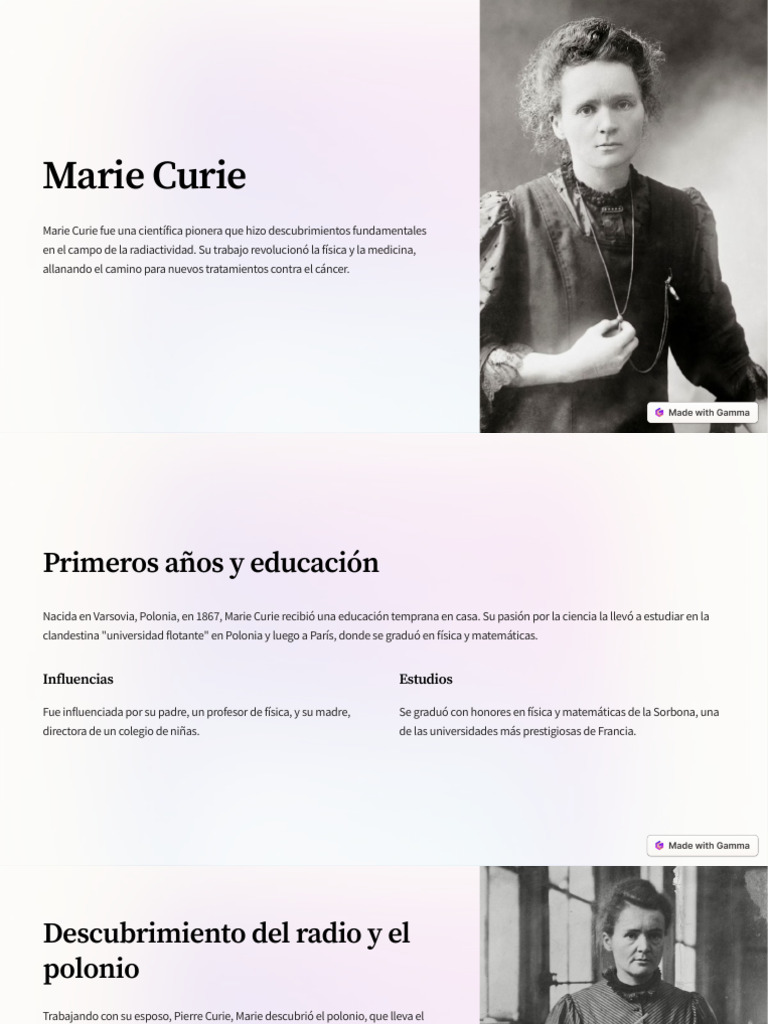Marie Curie | PDF | Marie Curie