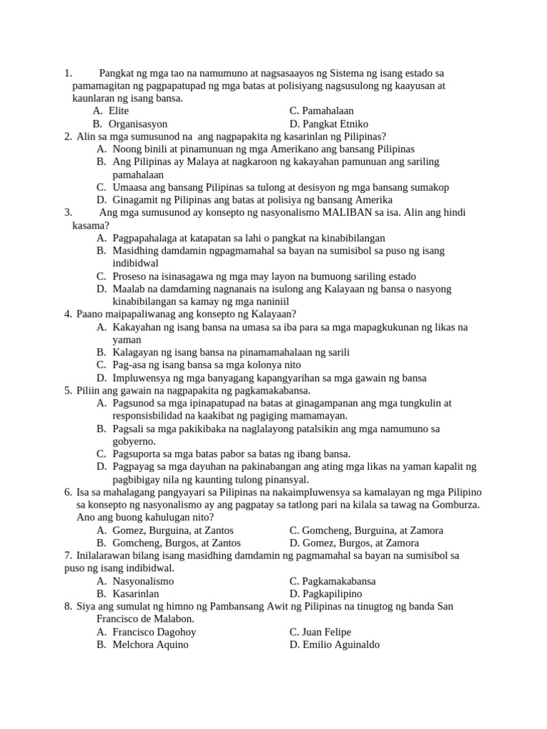 AP 3rd Matatag 7 | PDF