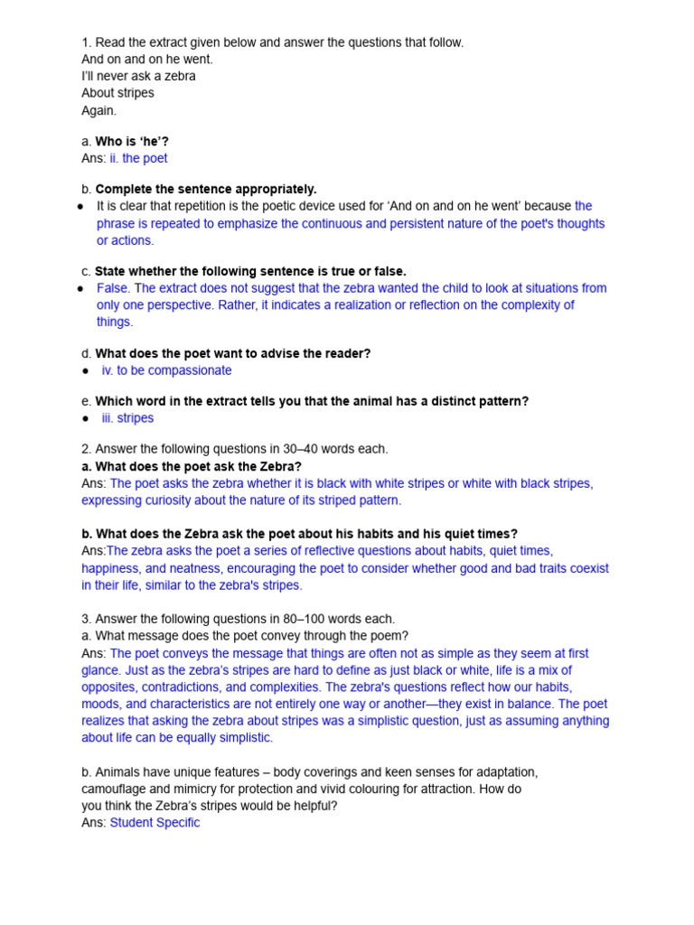 1738936923470.zebra Question | PDF