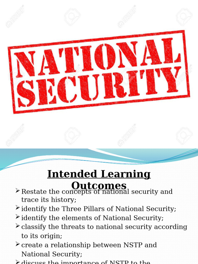 National Security Concepts and Framework | PDF | Computer Security ...