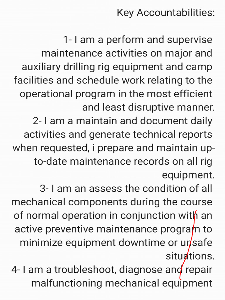 field mechanic | PDF