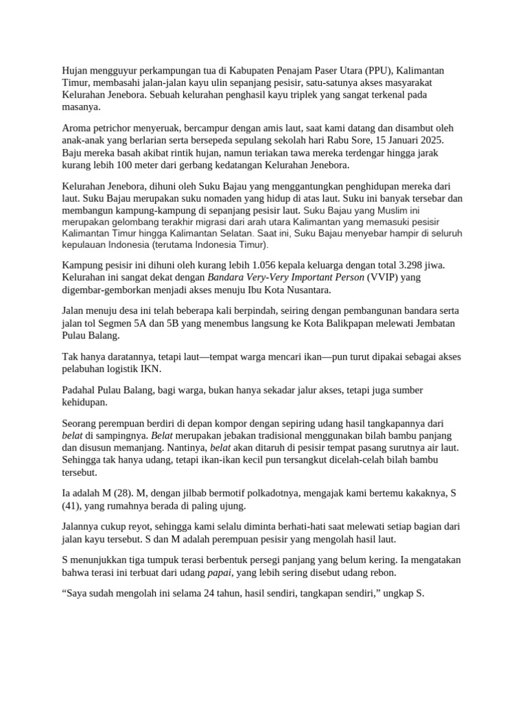 Contoh Penulisan Berita Straight News | PDF