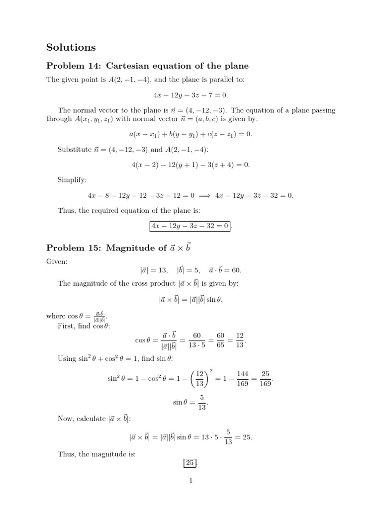 plane , vectors --ipe | PDF | Mathematical Analysis | Geometry