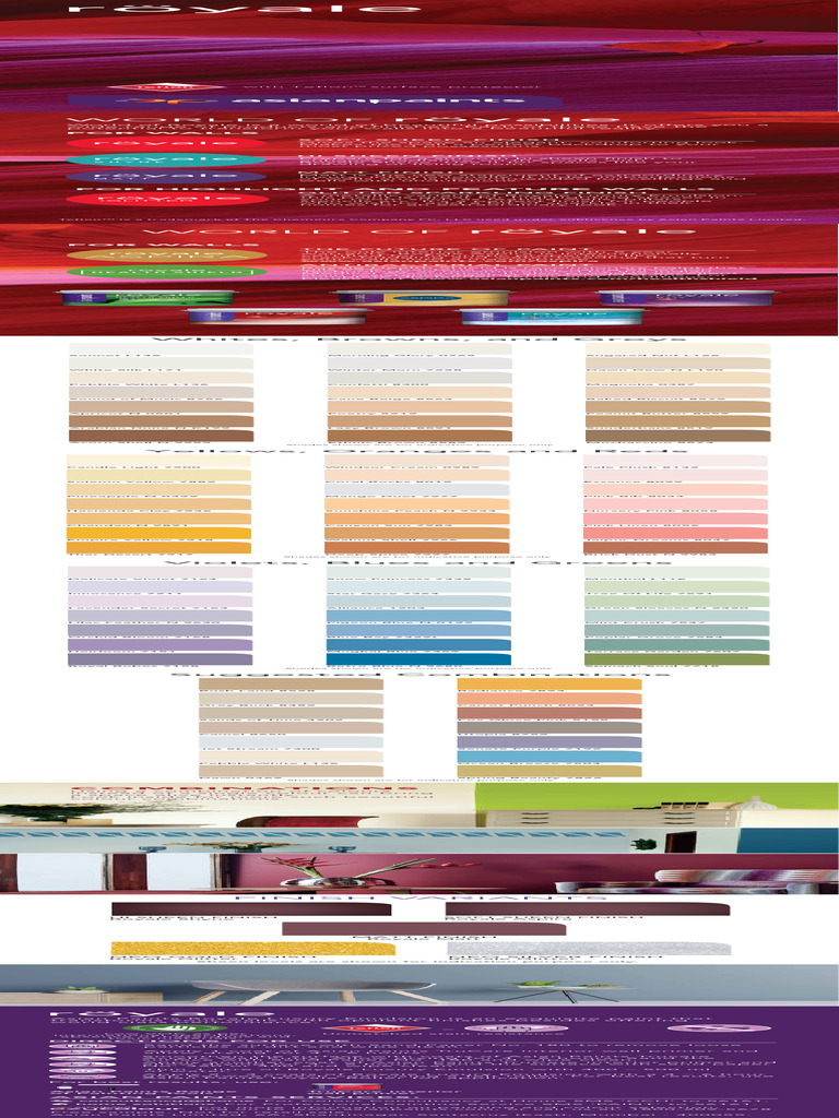 Royale Category Shade Card | PDF