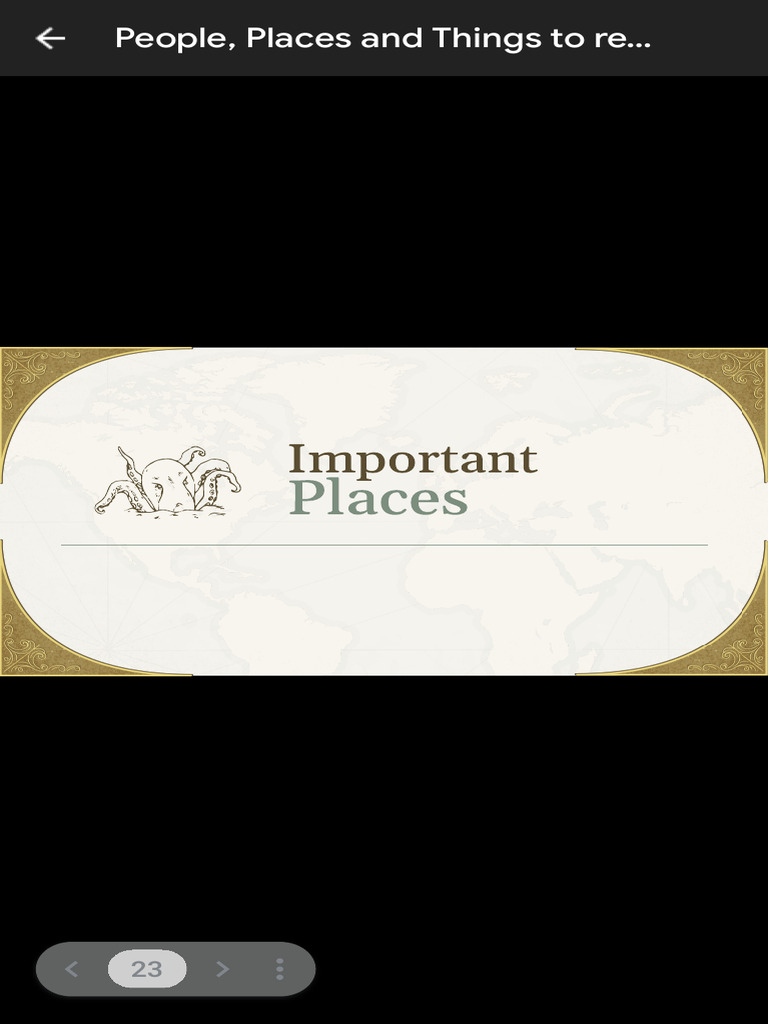 People, Places and Things to Remember About the Chapter Eva and Jordan 11thB - Presentaciones de ...