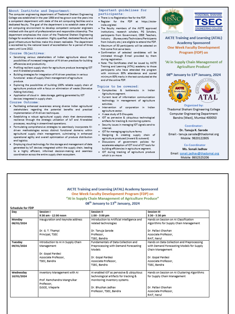Ai In Supply Chain Pdf Internet Of Things Supply Chain