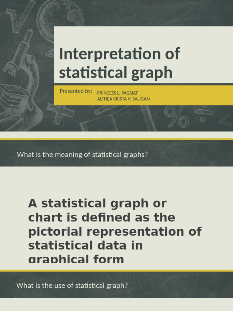 Interpretation of Statistical Graph | PDF