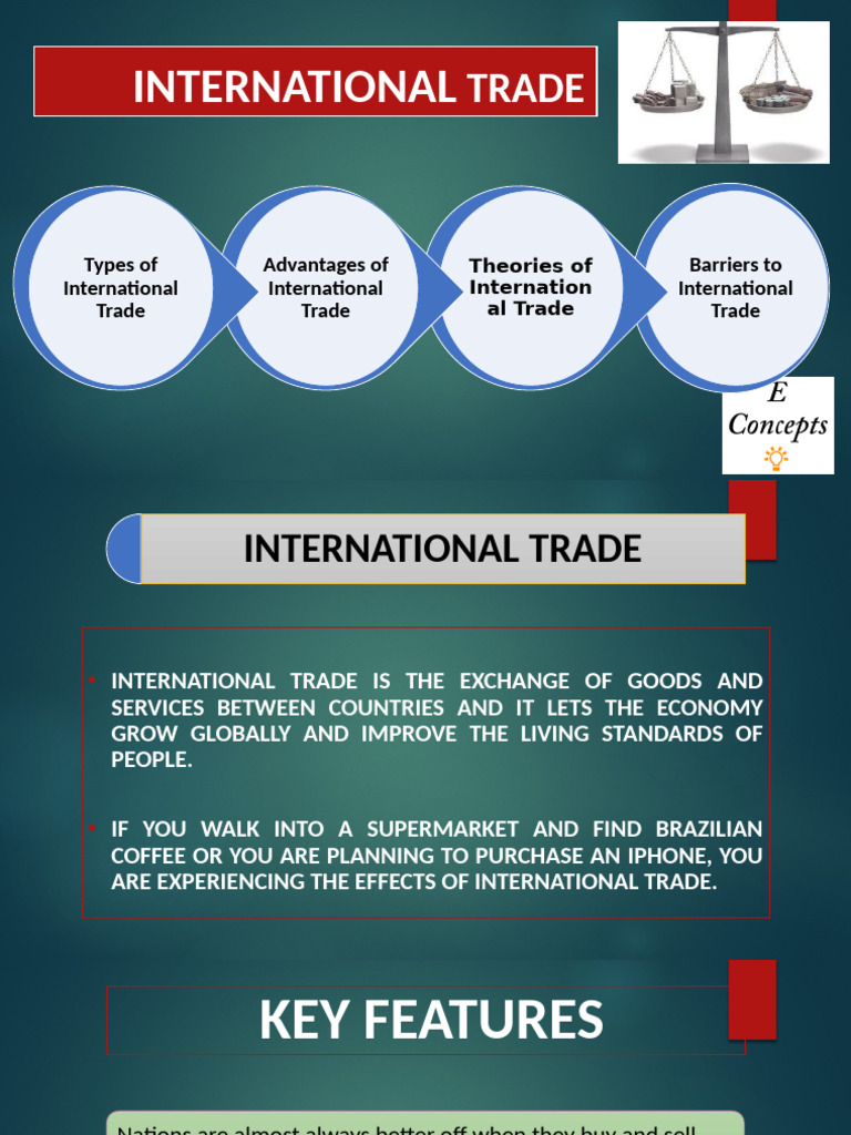 Overview of International Trade Concepts | PDF | Trade | International ...