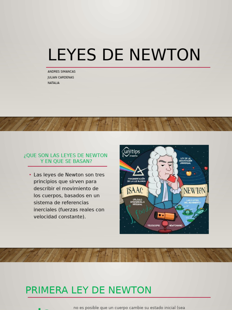 Leyes de Newton: Principios y Ejemplos | PDF