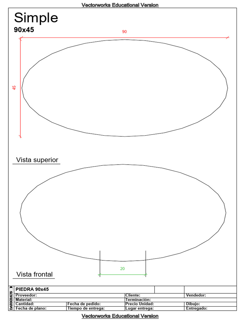 Piedra Simple Grande | PDF