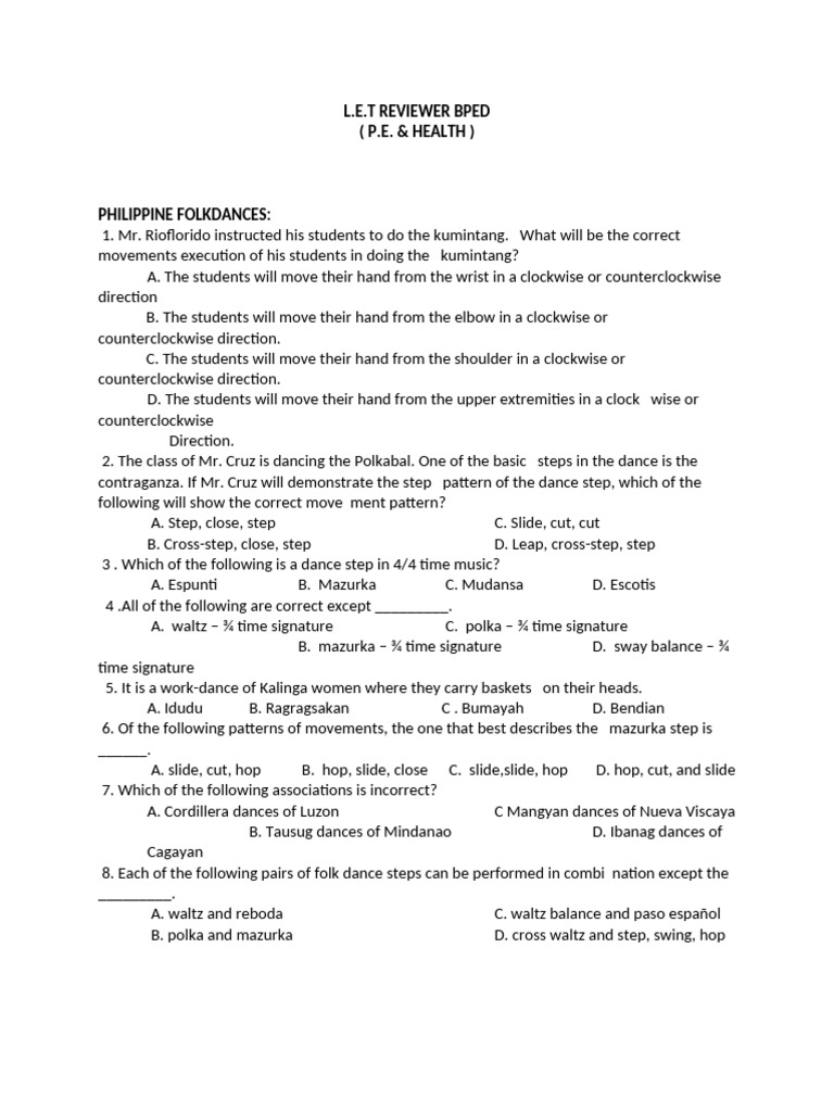 Kewet Dance Step and Contraganza Overview | PDF | Dances | Waltzes