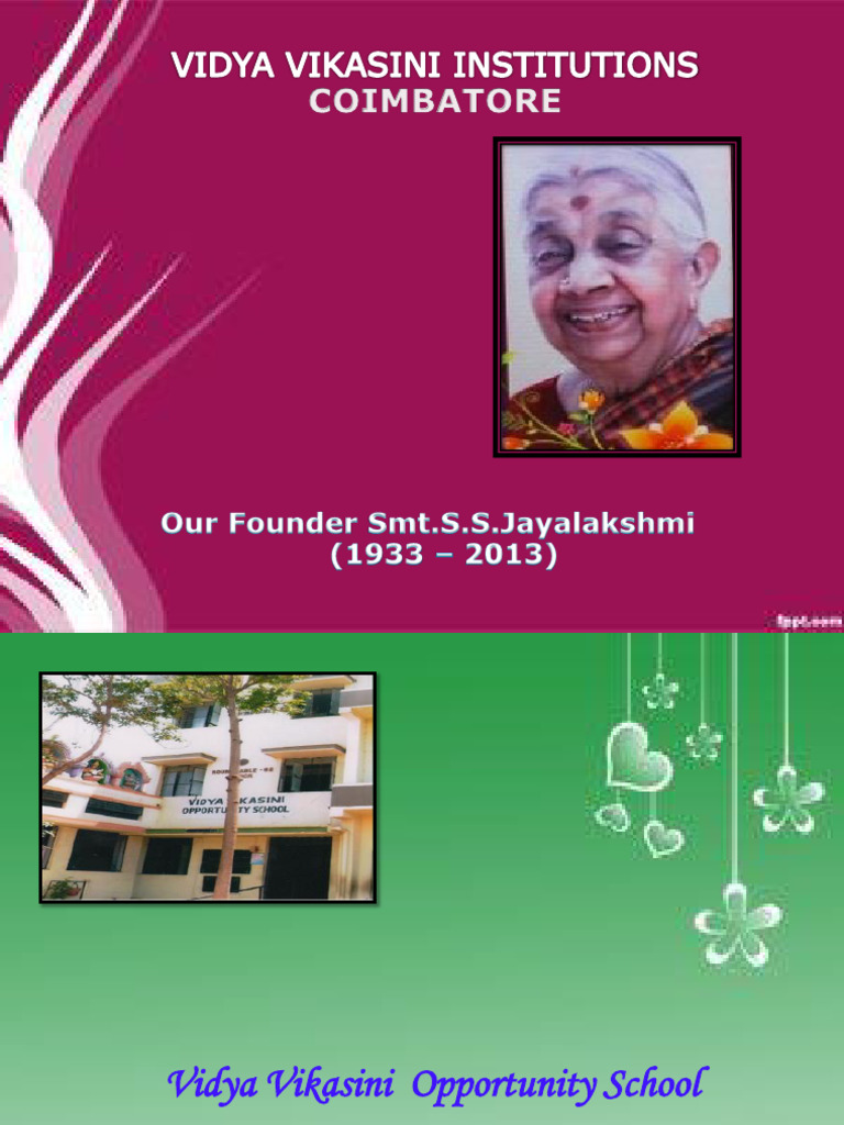 Vidya Vikasini Institutions Annual Report 2021 | PDF | Schools