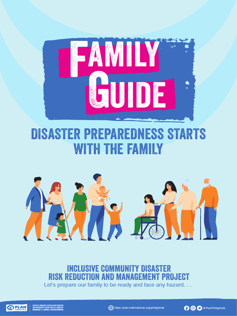 IEC Material Philippines Family Guide Booklet To Support Disaster ...