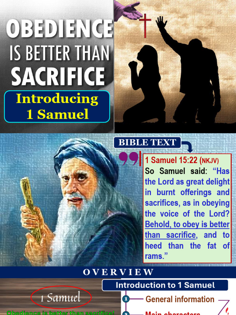CBC-Introducing 1 Samuel_250205_174342 | PDF | Books Of Samuel | David