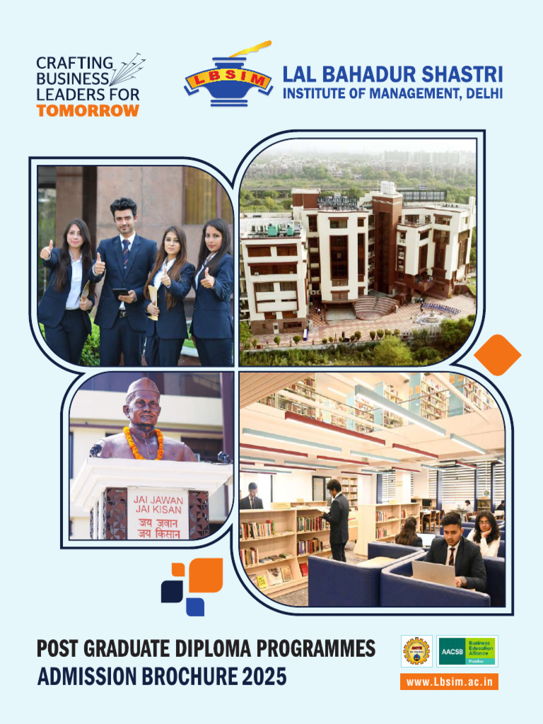 PGDM Admission Brochure 2025 Compressed | PDF | Artificial Intelligence | Intelligence (AI ...