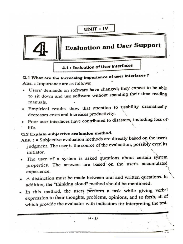 HCI Decode Unit4 | PDF