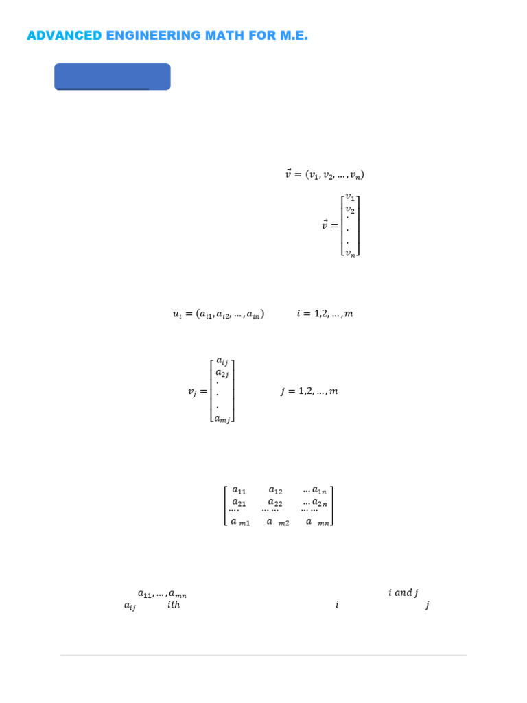 Inbound 3270160548333970940 | PDF | Matrix (Mathematics) | Matrix Theory