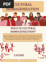 Examples of Cultural Homogenization | PDF