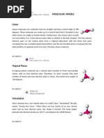 Molecular Geometry Table Guide | PDF