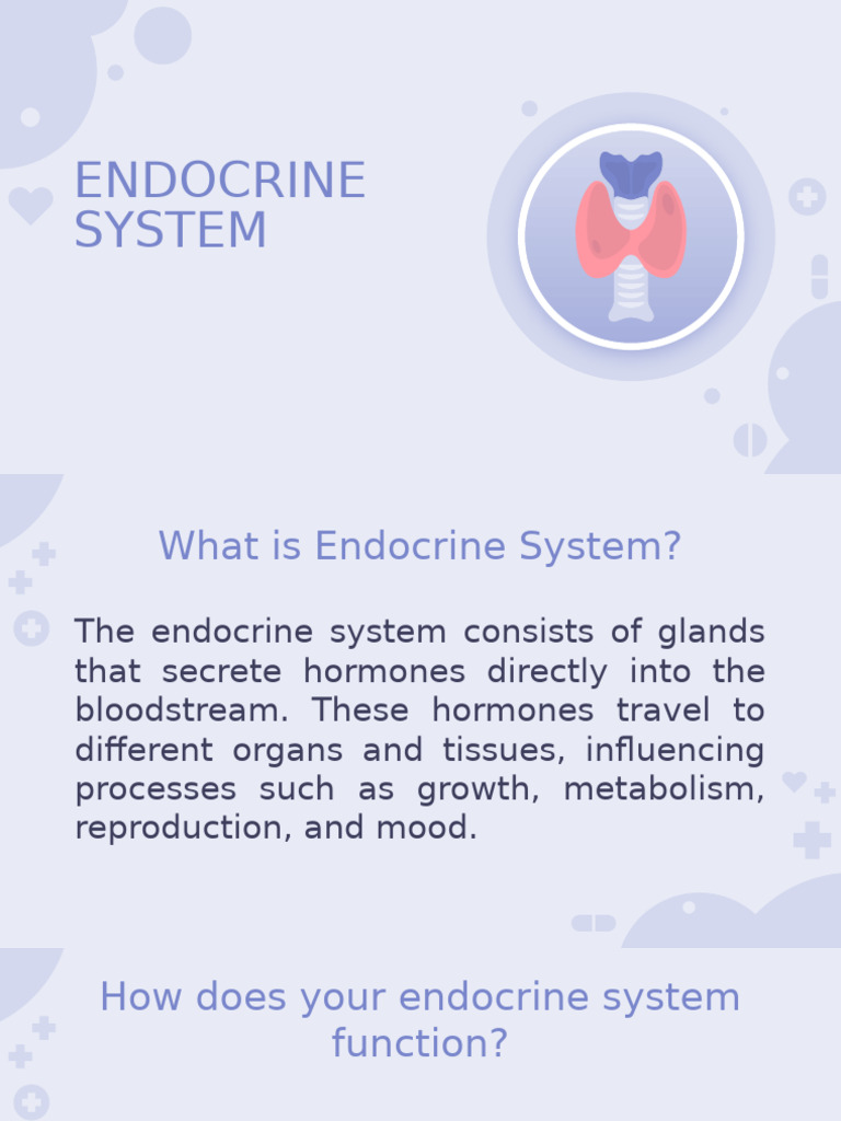 endocrine-system (1) | PDF | Endocrine System | Hormone