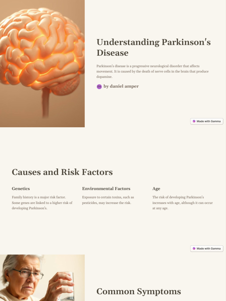 Understanding Parkinsons Disease | PDF | Parkinson's Disease | Neurology