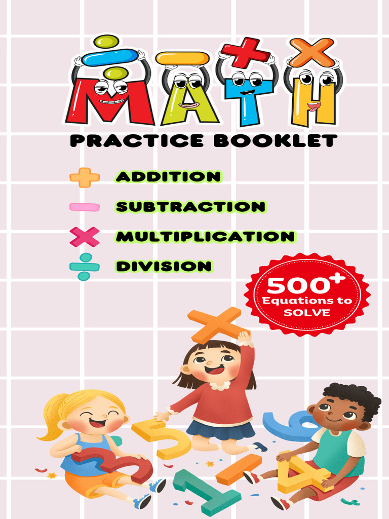 All in One Math Practice Booklet 1 | PDF | Mathematics | Algebra