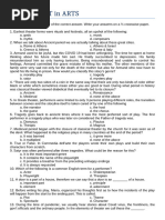 Reading Test on Shakespeare's Biography | PDF | William Shakespeare