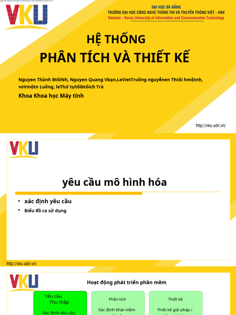 SAD - Ch4 - Requirements Modeling - En.vi | PDF