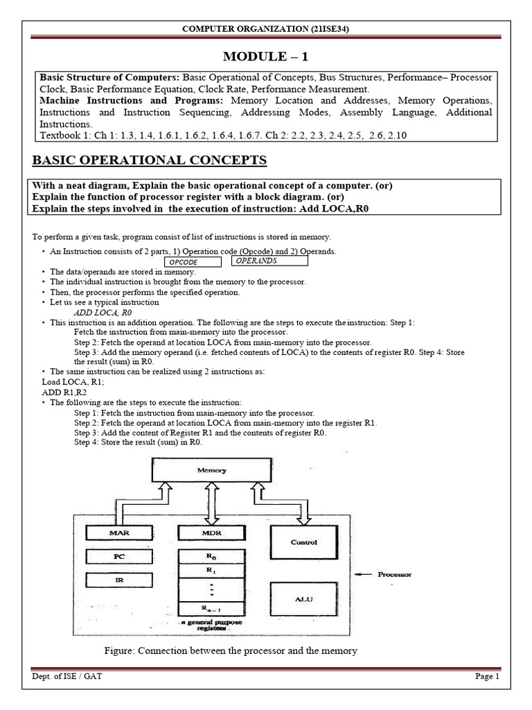 Computer Organization Basics and Performance | PDF | Assembly Language ...