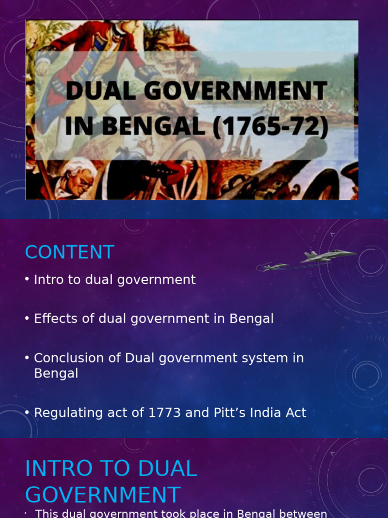 SST Dual Government in Bengal | PDF