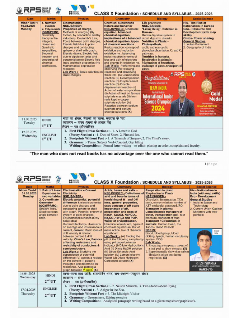 X-Foundation Final - 2025 - (19-02-2025) | PDF
