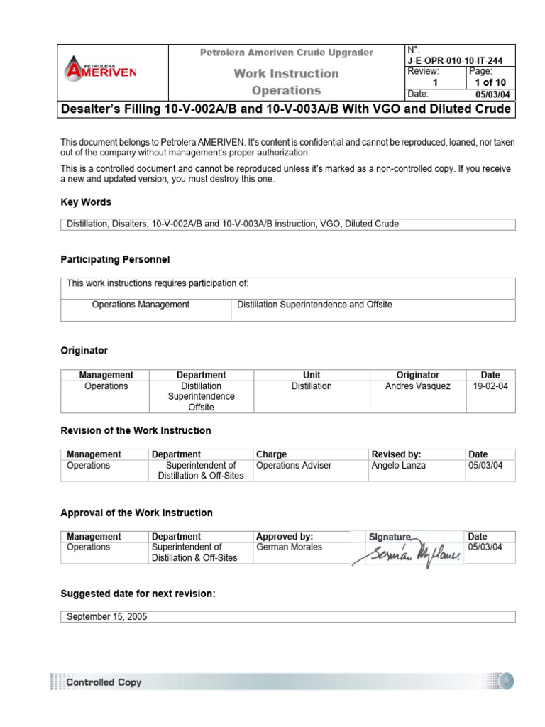 Desalters_Dilling_10_V_002_AB | PDF | Valve | Emulsion