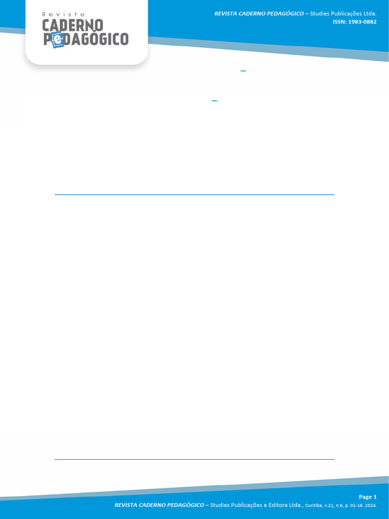 Caderno+P.+-+064 | PDF | Pedagogia | Aprendizado