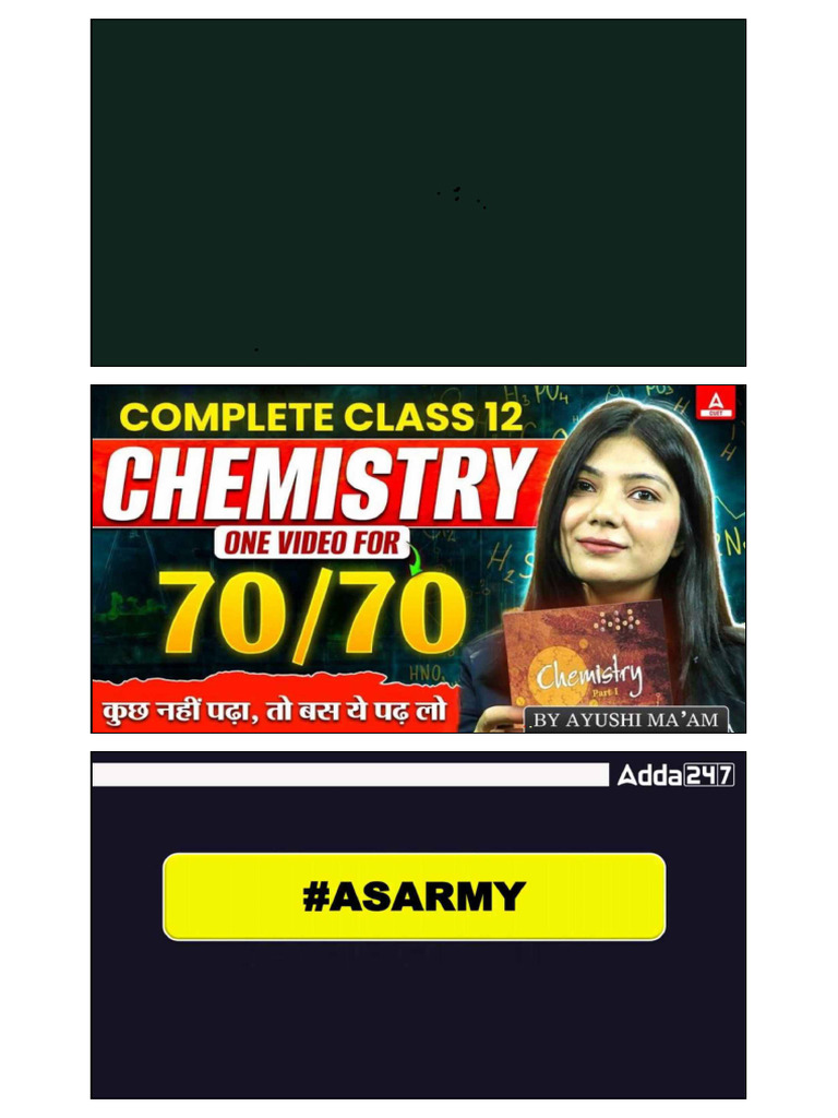 Chemistry Complete by Ayushi Mam | PDF