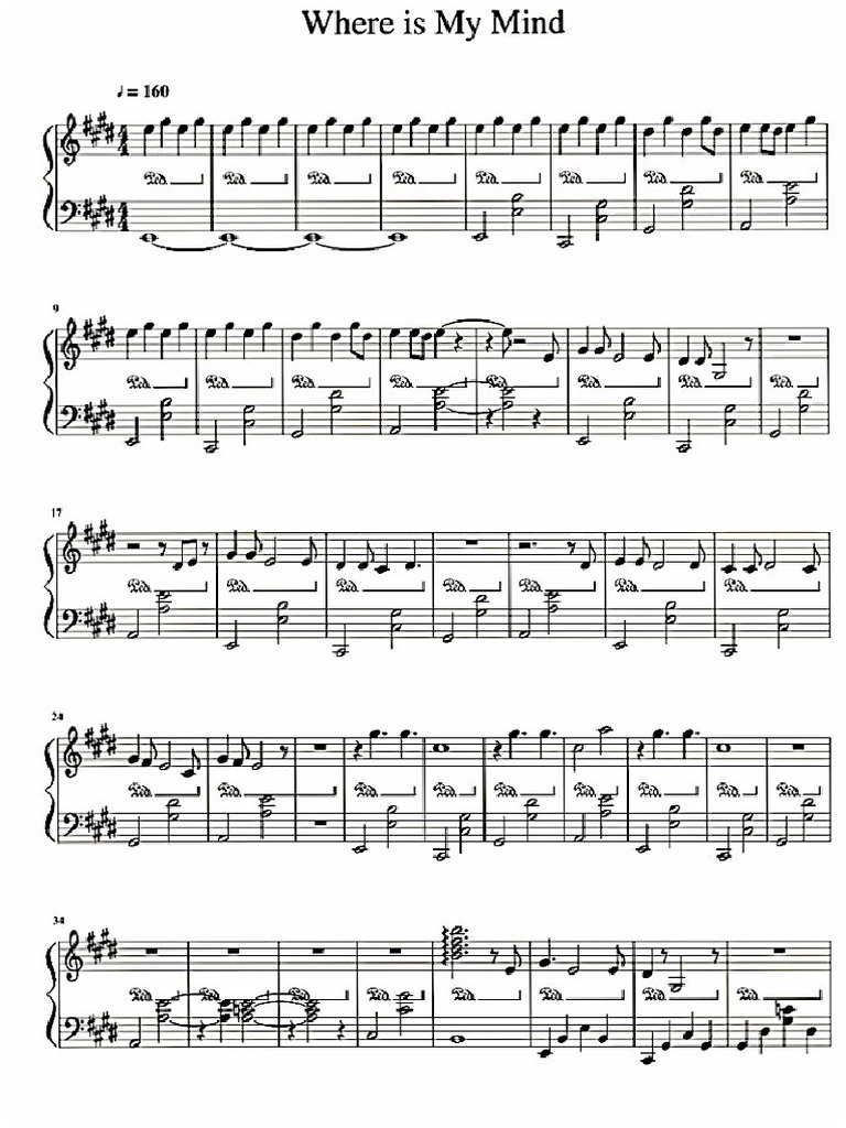 Where Is My Mind | PDF