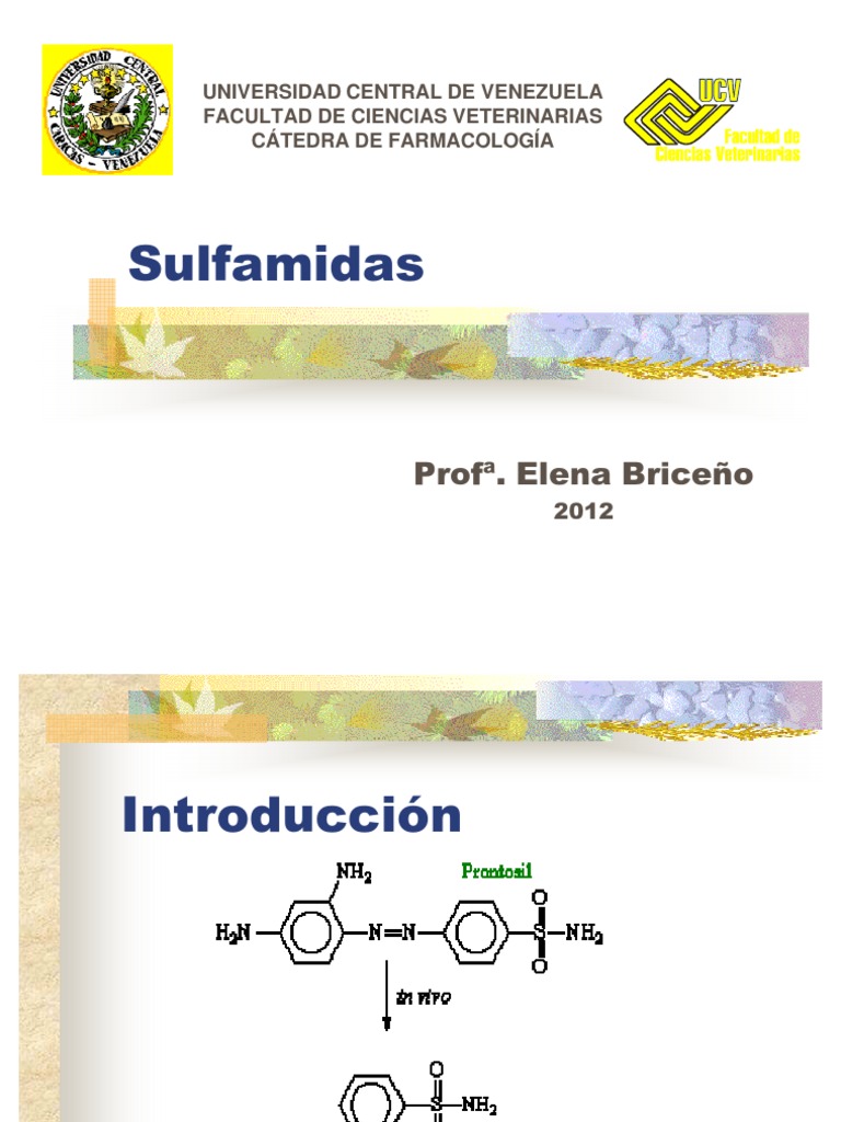 Sulfamidas 1 | Especialidades Medicas | Farmacología