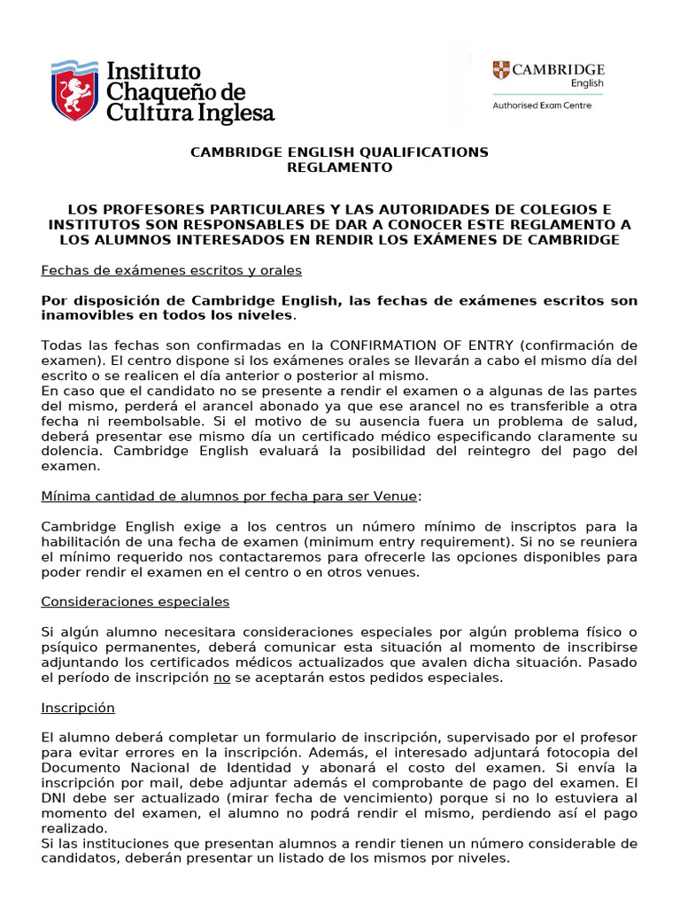 Reglamento Prep - Centres | PDF | Transferencia bancaria