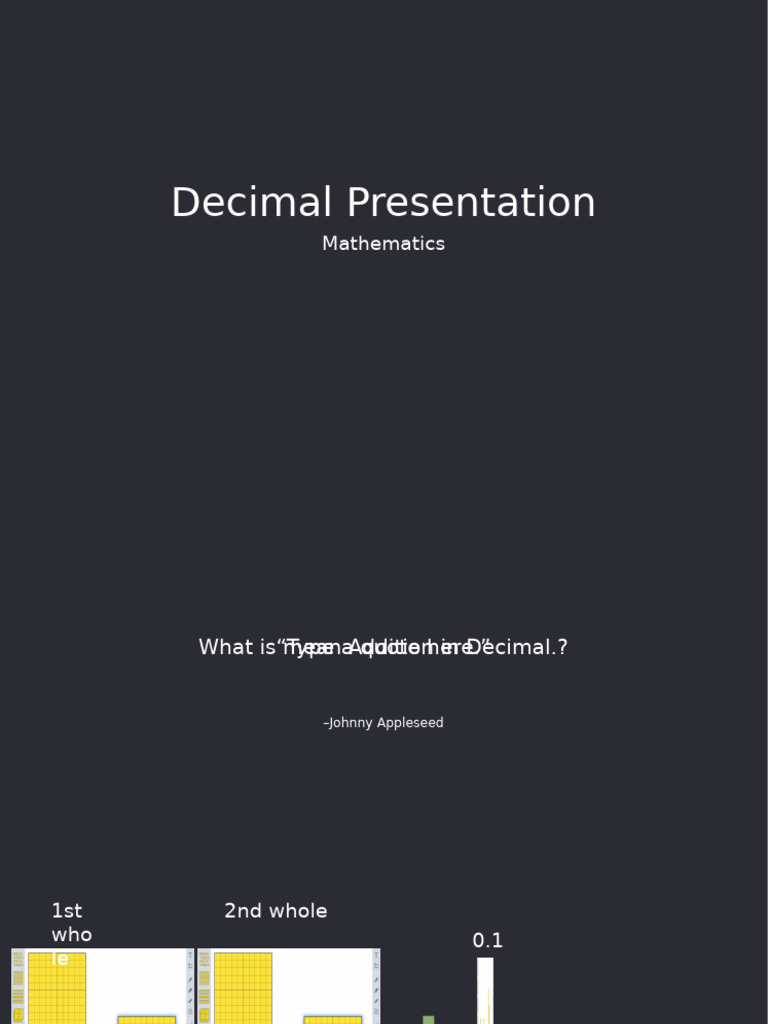 Understanding Decimal Operations | PDF