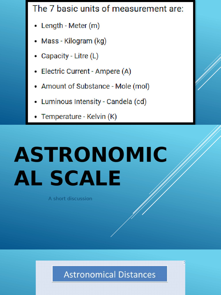 Astronomical-Scale | PDF