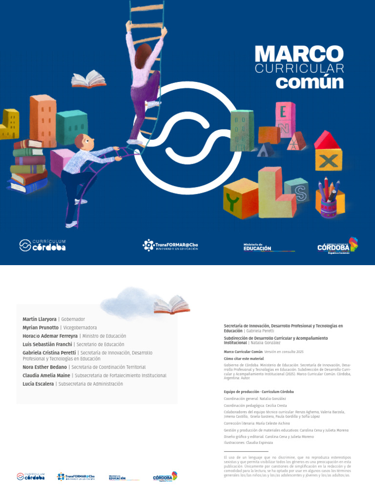 Marco Curricular Comun | PDF | Plan de estudios | Enseñando