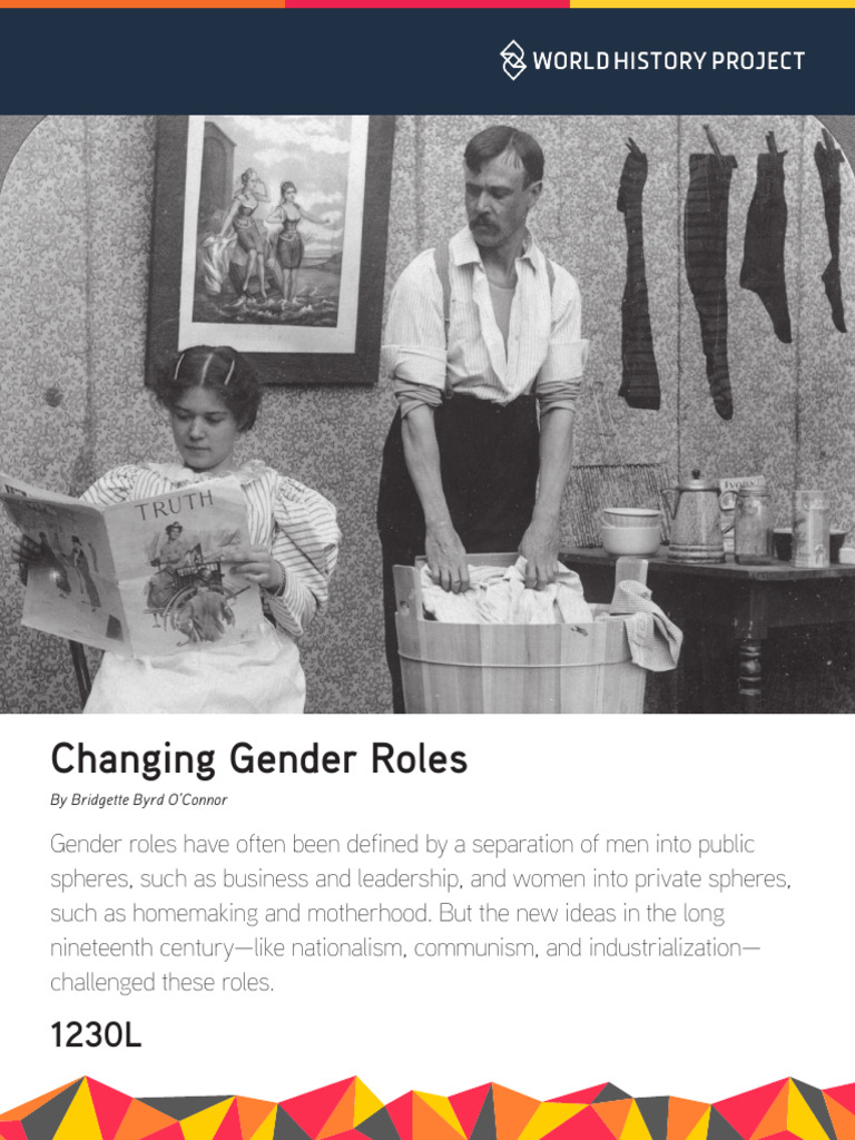 Article - Changing Gender Roles | PDF