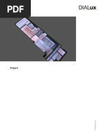 Dialux Illumination Project Report | PDF | Lighting | Components